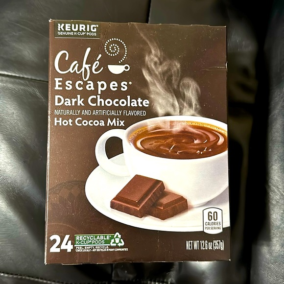 Keurig | Kitchen | Keurig Cafe Escapes Dark Chocolate Hot Cocoa Mix ...